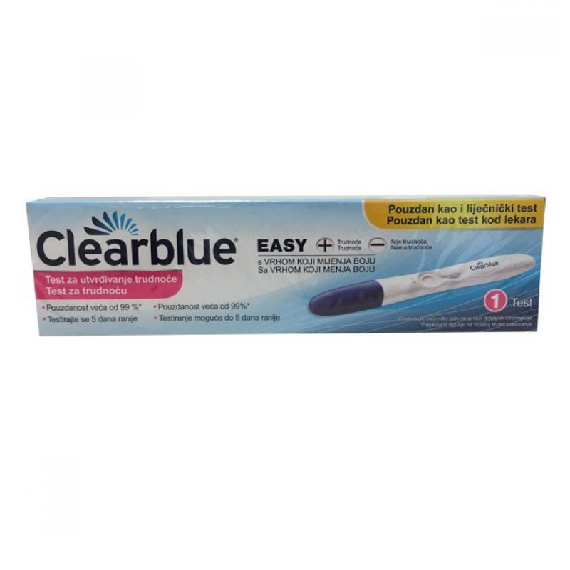 Clearblue Easy Test za dokazivanje trudnoće - AZDRAVLJE.ba - online ...