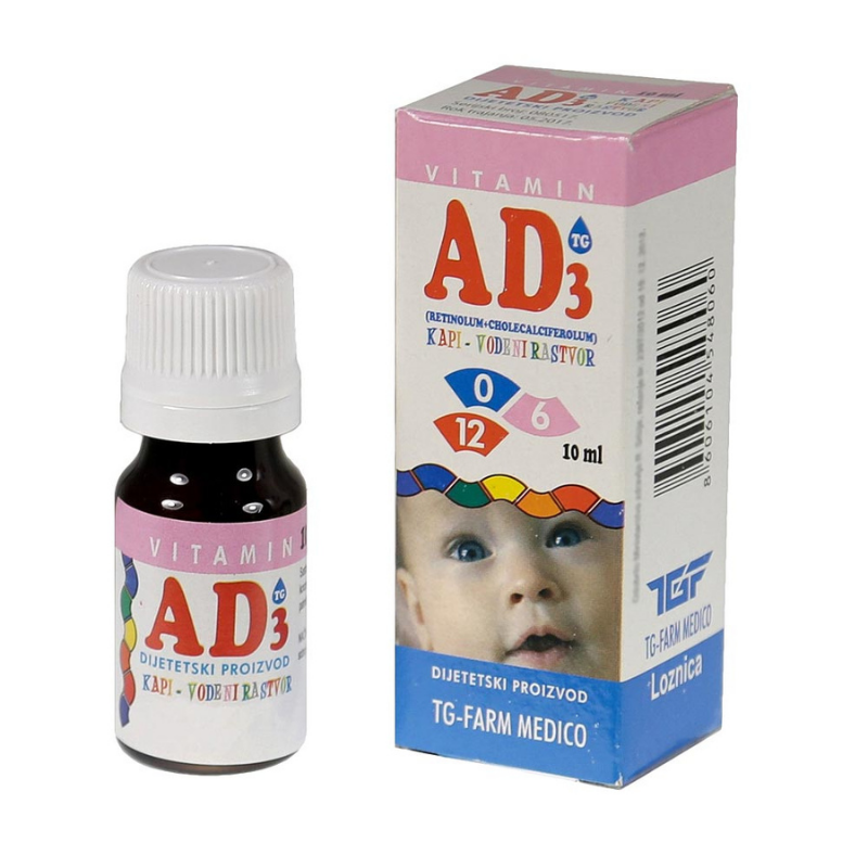 AD3 vodene kapi 10 mL - AZDRAVLJE.ba - online ljekarna